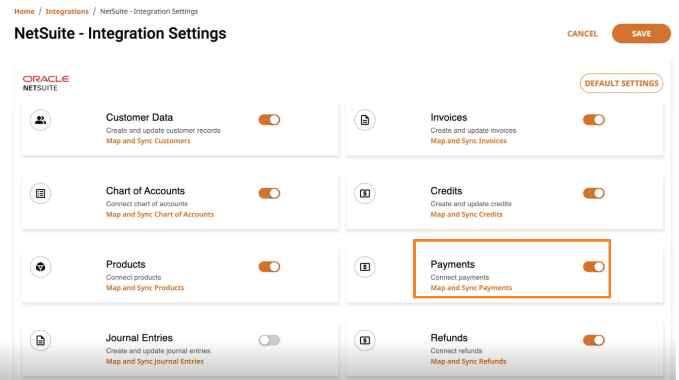 Bi-Directional Payment Sync - Ordway & NetSuite – Ordway Support Portal